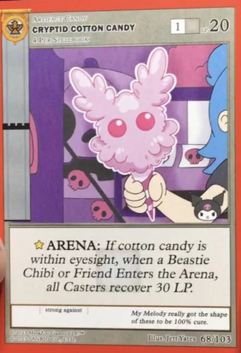 Cryptid Cotton Candy (Kuromi’s Cryptid Carnival) | MetaZoo Wiki | Fandom