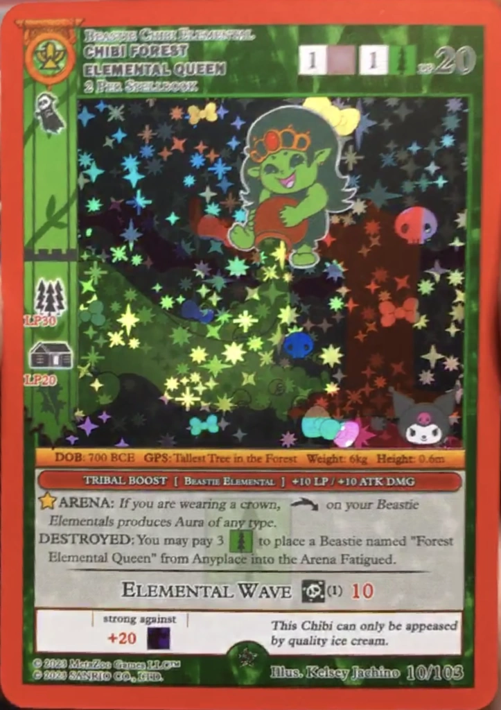 Chibi Forest Elemental Queen (Kuromi’s Cryptid Carnival) | MetaZoo Wiki ...