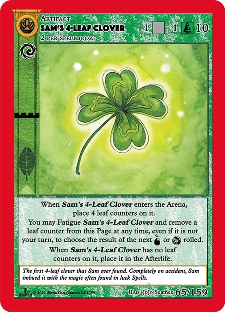 Sam’s 4-Leaf Clover (Cryptid Nation) | MetaZoo Wiki | Fandom