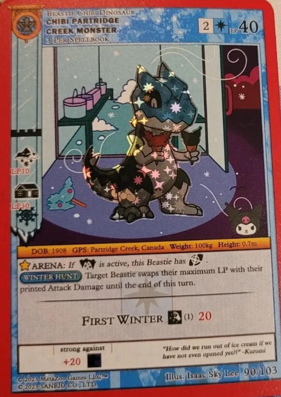 Chibi Partridge Creek Monster (Kuromi’s Cryptid Carnival) | MetaZoo ...