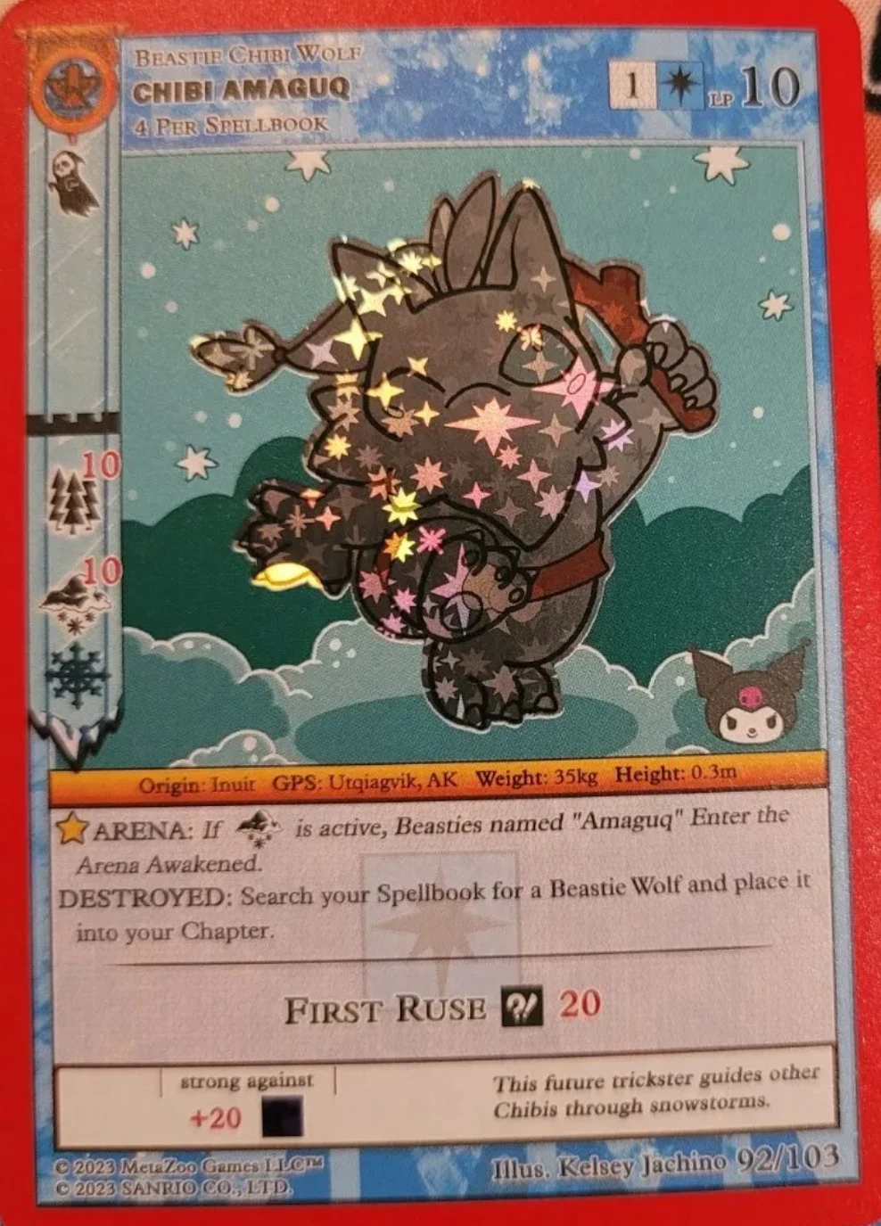 Chibi Amaguq (Kuromi’s Cryptid Carnival) | MetaZoo Wiki | Fandom