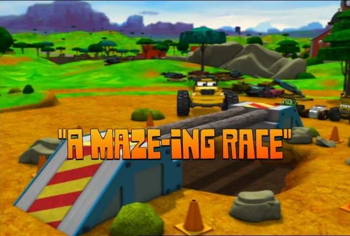 A Maze-ing Race | Meteor and the Mighty Monster trucks Wiki | Fandom