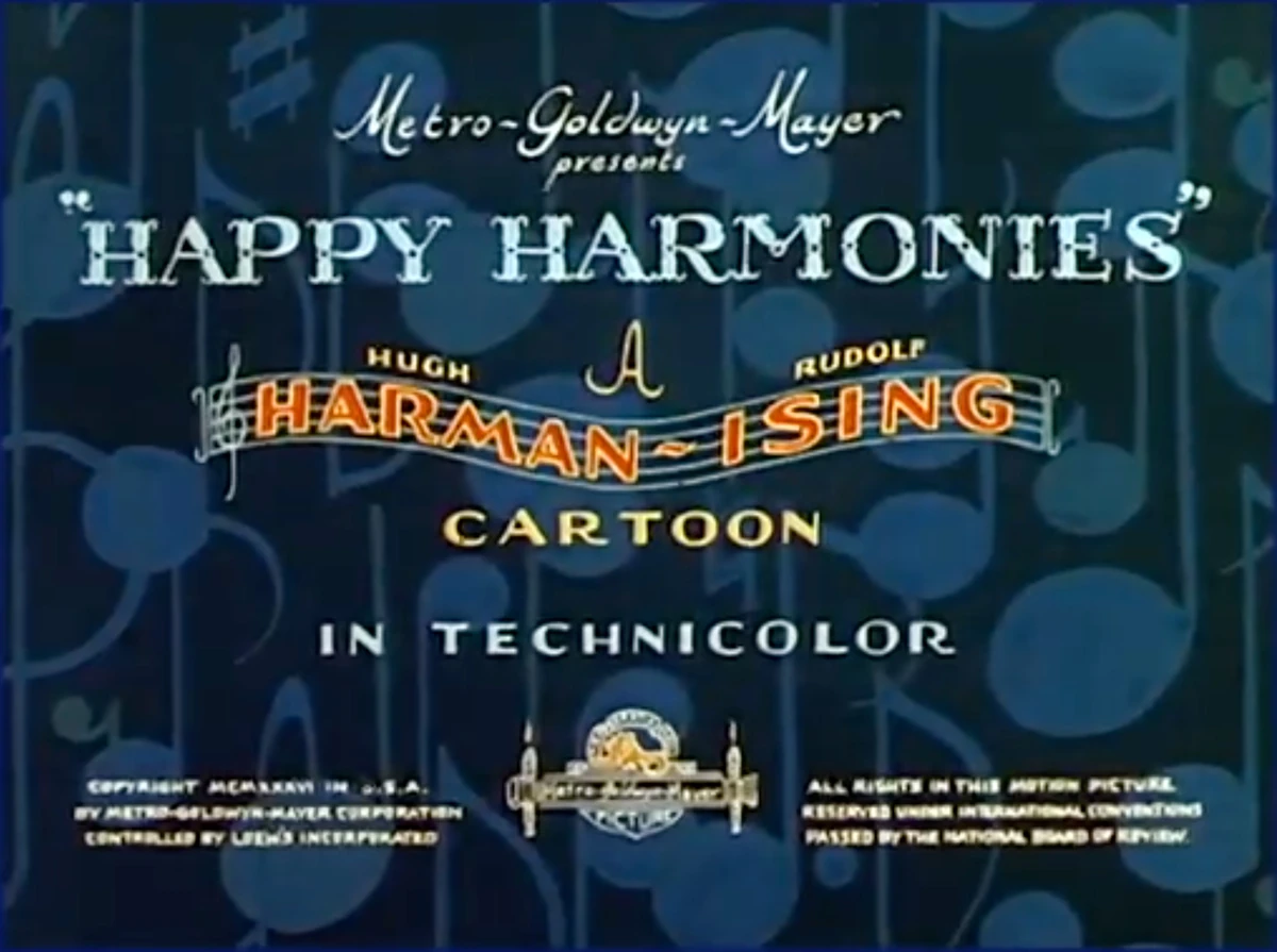 Happy Harmonies | MGM Cartoons Wiki | Fandom