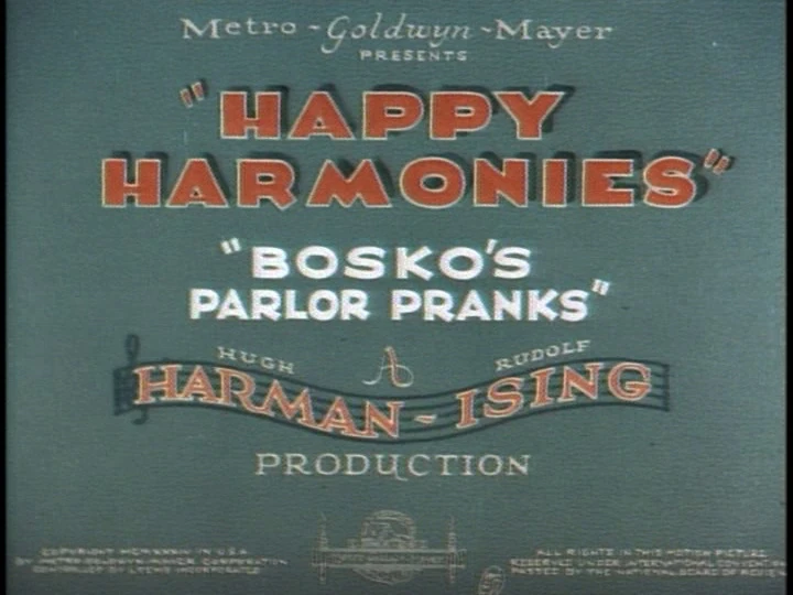 Bosko's Parlor Pranks | MGM Cartoons Wiki | Fandom