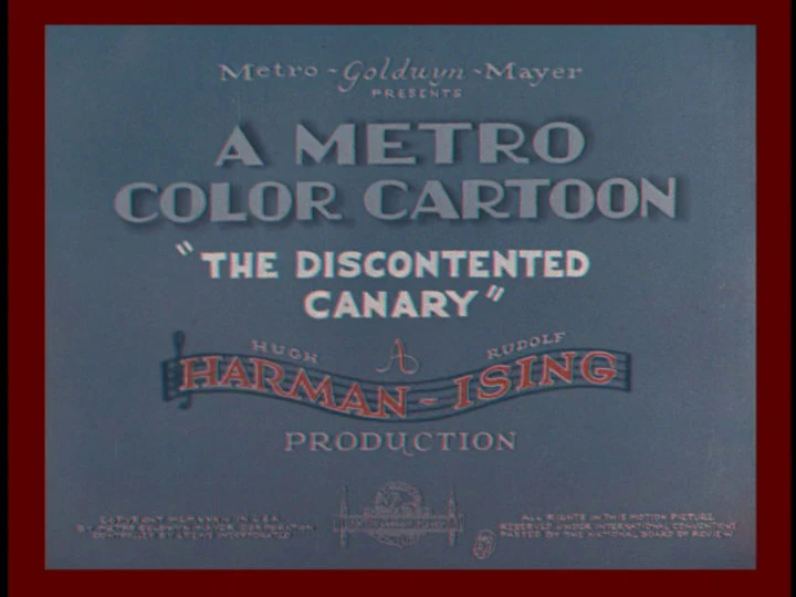The Discontented Canary | MGM Cartoons Wiki | Fandom