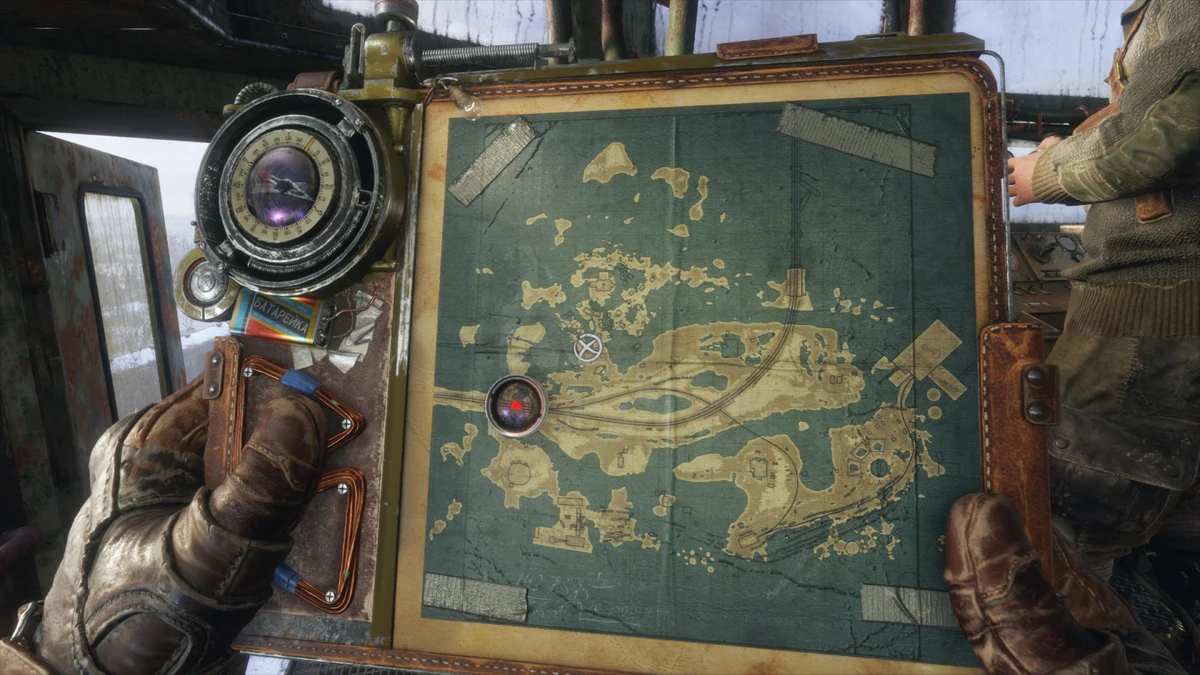 Artyom's Map | Metro Wiki | Fandom