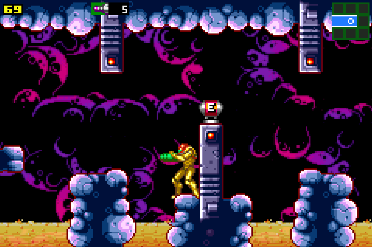 Metroid Zero Mission Sprites