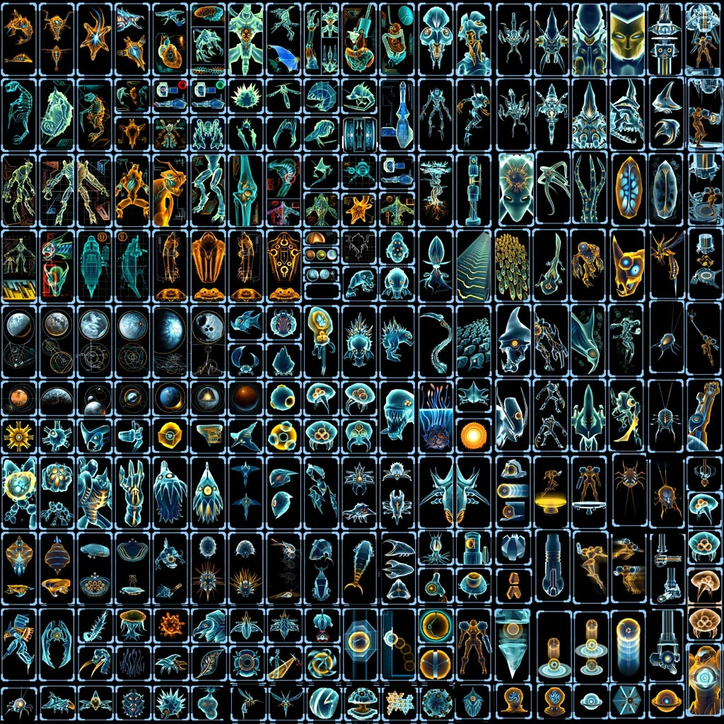 Super Metroid Item Sprites