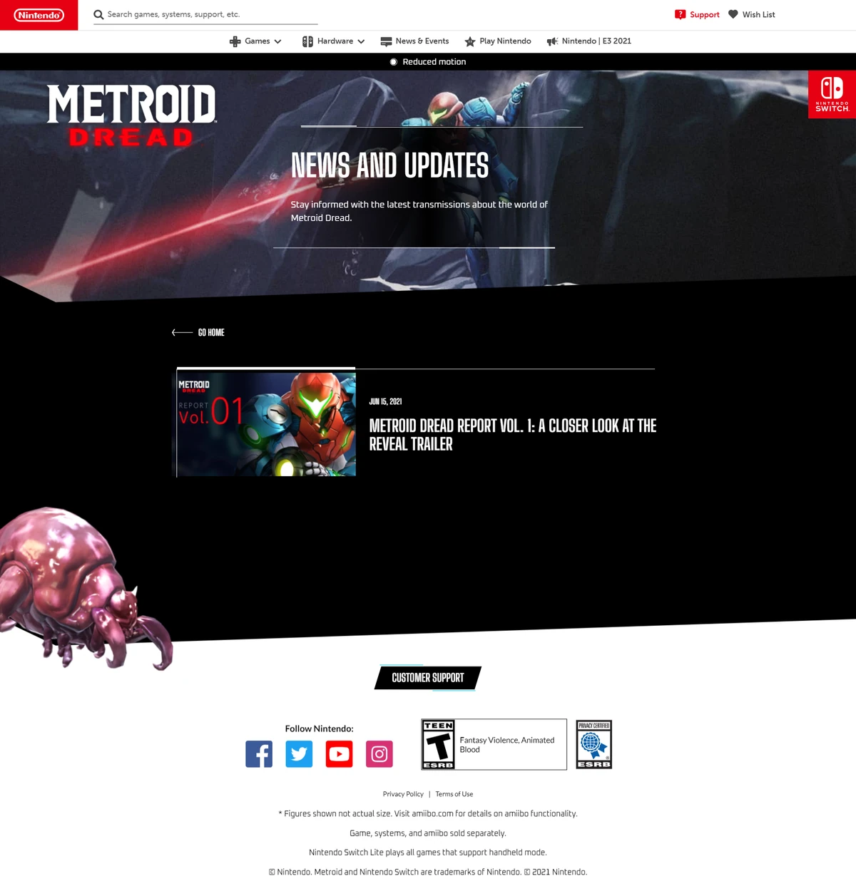 Metroid Dread Report | Wikitroid | Fandom