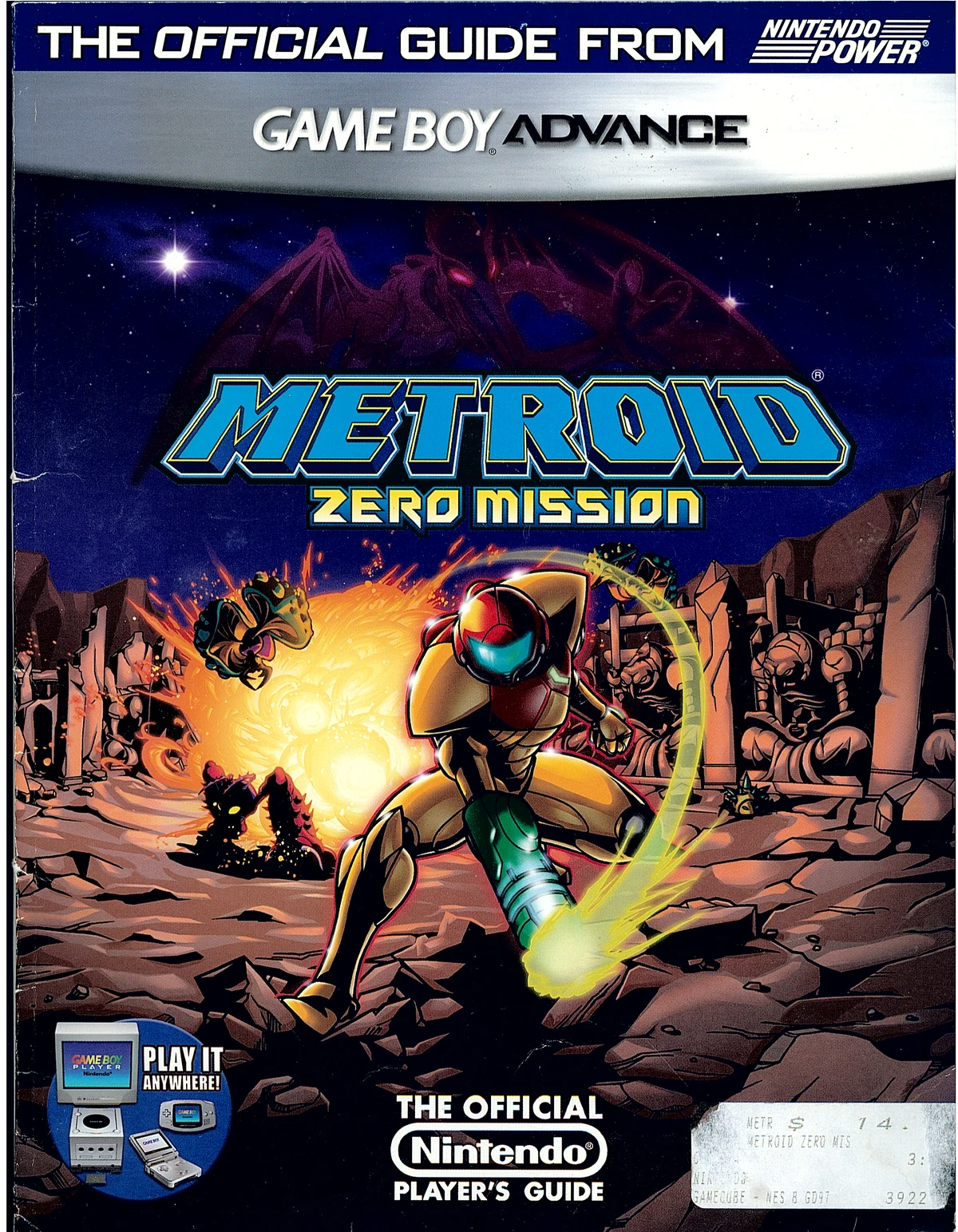Metroid: Zero Mission: The Official Nintendo Player's Guide | Wikitroid | Fandom