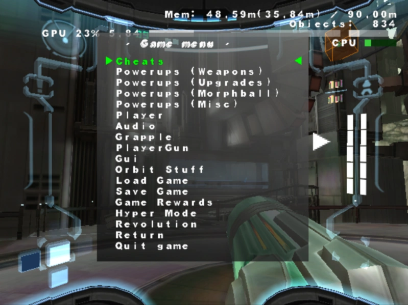Debug Menu | Wikitroid | Fandom