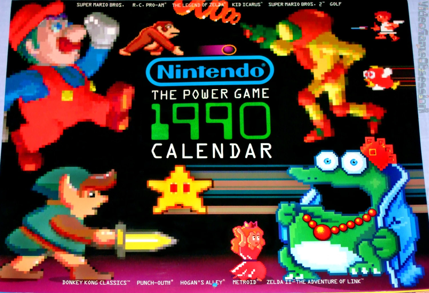 The Power Game Calendar | Wikitroid | Fandom