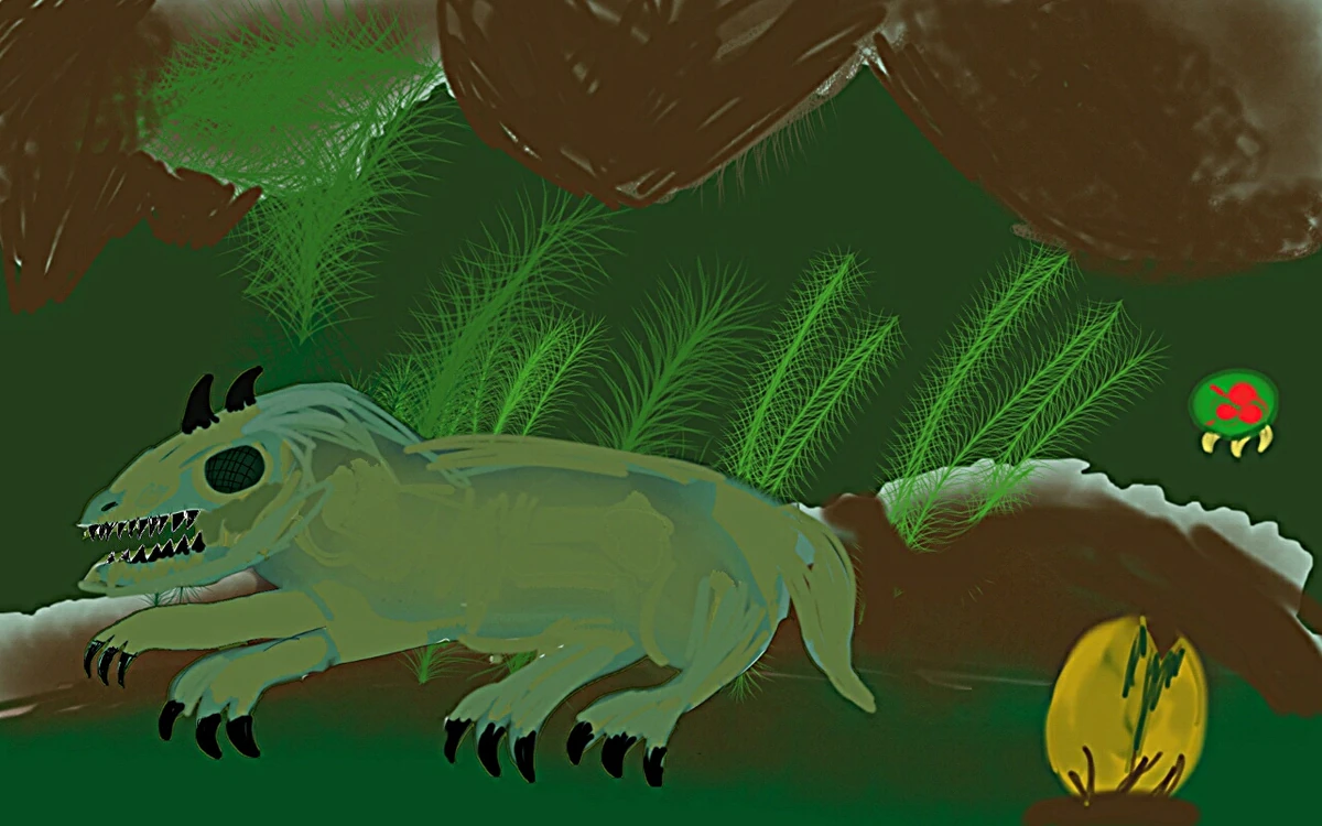 The Creature of Kraid's Lair | Metroid Fanon Wiki | Fandom