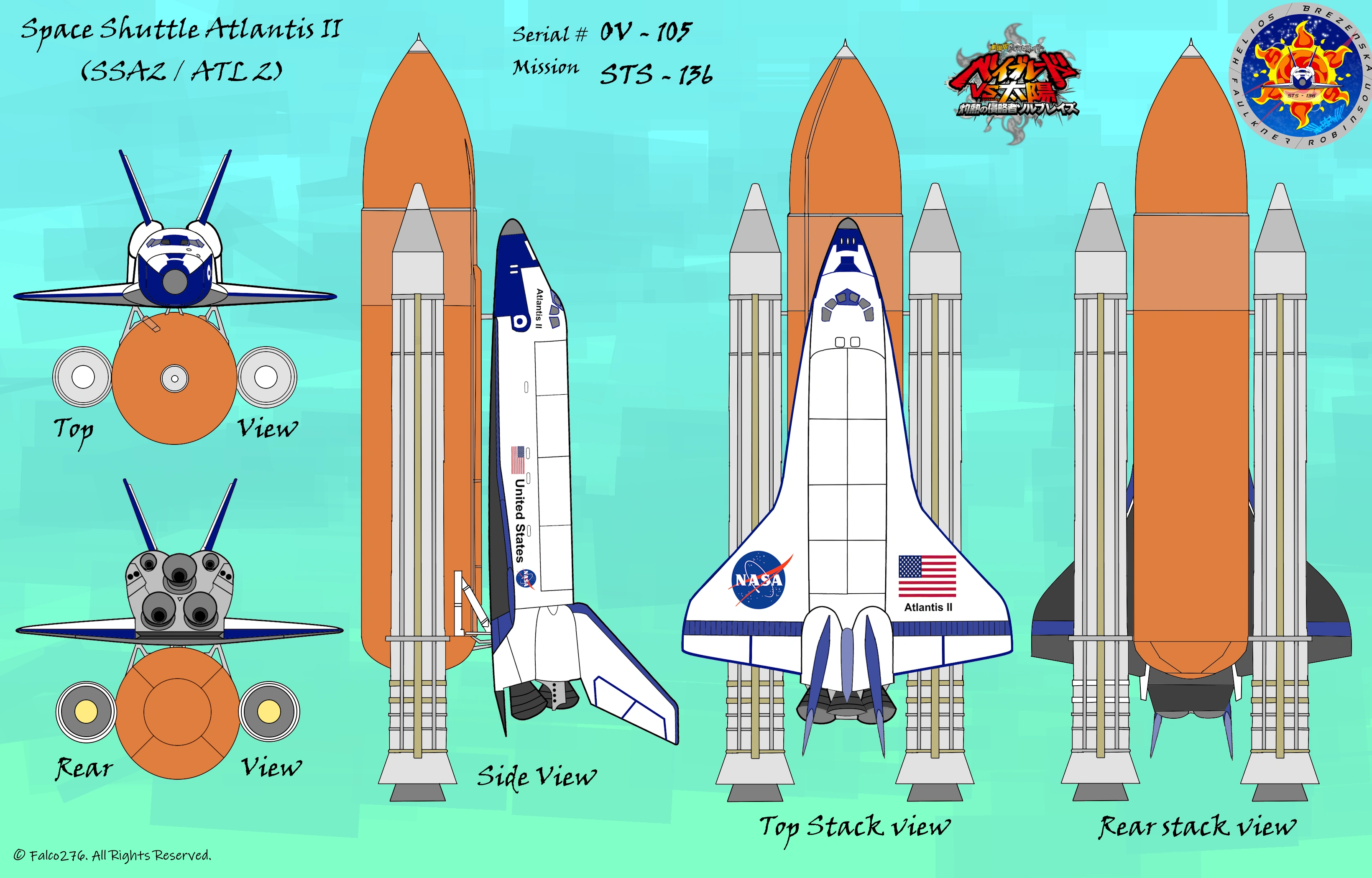 Atlantis Space Shuttle Dimensions