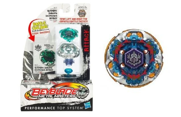 Beyblade Metal Masters Galaxy Pegasus Vs Gravity Destroyer
