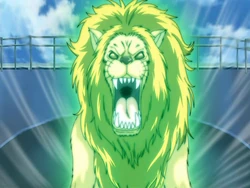 Beyblade Rock Leone Special Move