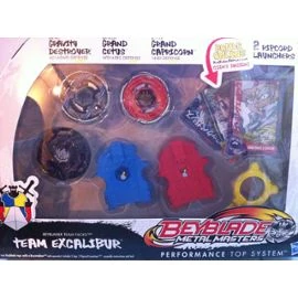 Team Excalibur Set | Metal Fight Beyblade Wiki | Fandom