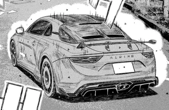 Kouki Sawatari's Alpine A110R | MF Ghost Wiki | Fandom