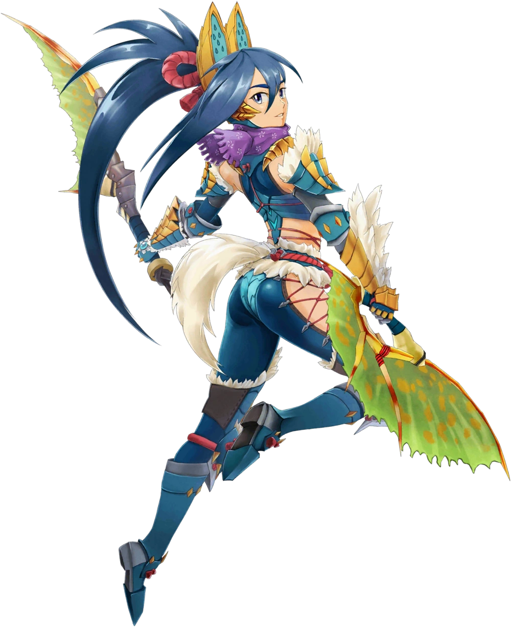 Shino (Water) 5* | Monster Hunter Riders Wiki | Fandom