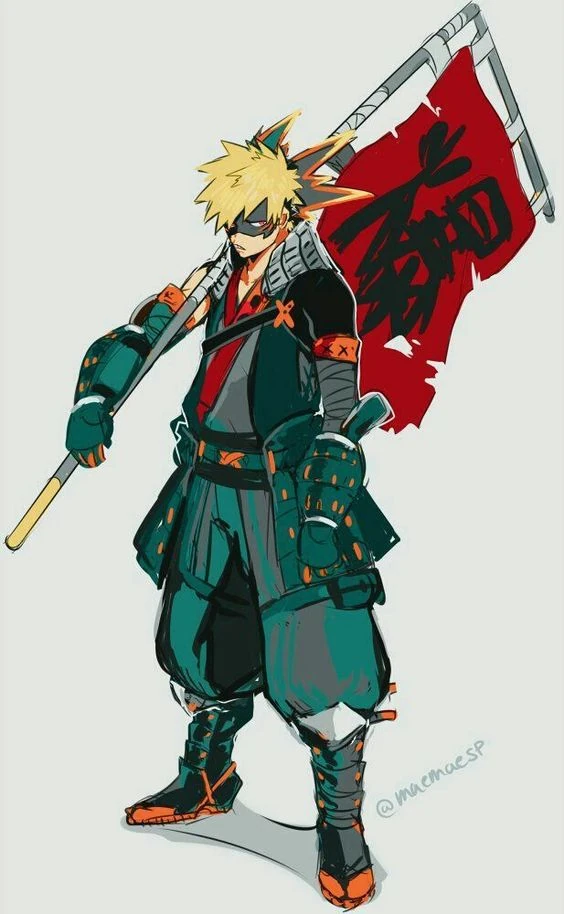 Samurai!Bakugo | MHA Multiverse Wiki | Fandom