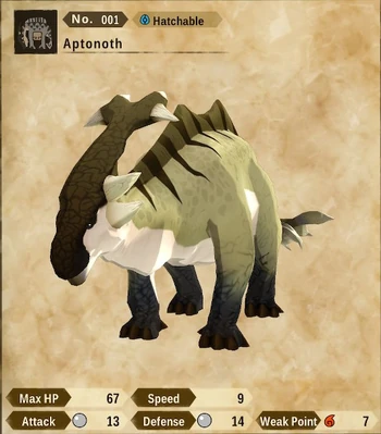 Aptonoth | Monster Hunter Stories 2 Wiki | Fandom