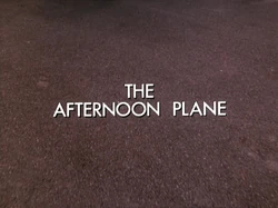 "The Afternoon Plane" | Miami Vice Wiki | Fandom