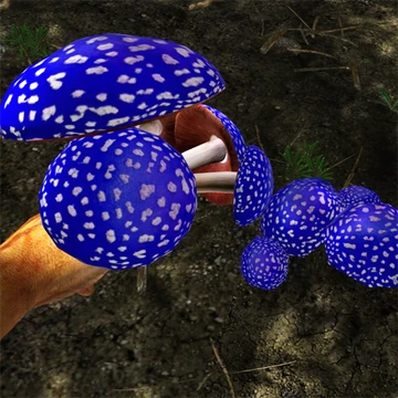 Blue-Capped Toadstool | Miasmata Wiki | Fandom