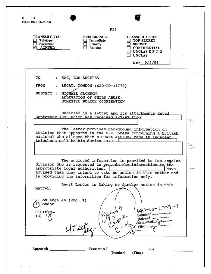 FBI files on Michael Jackson | Michael Jackson Wiki | Fandom