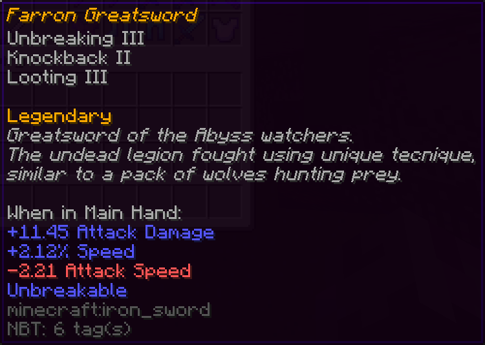 Farron Greatsword | Michael9r9r's RPG Loot, Mobs and Dungeons Wiki | Fandom