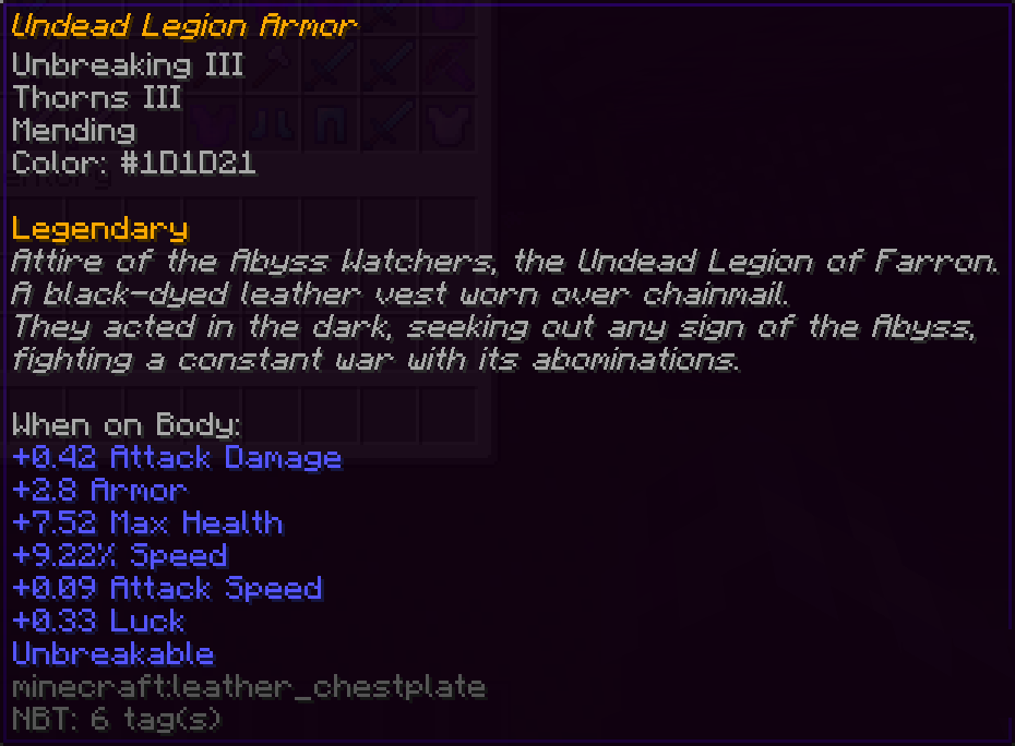 Undead Legion Armor | Michael9r9r's RPG Loot, Mobs and Dungeons Wiki ...
