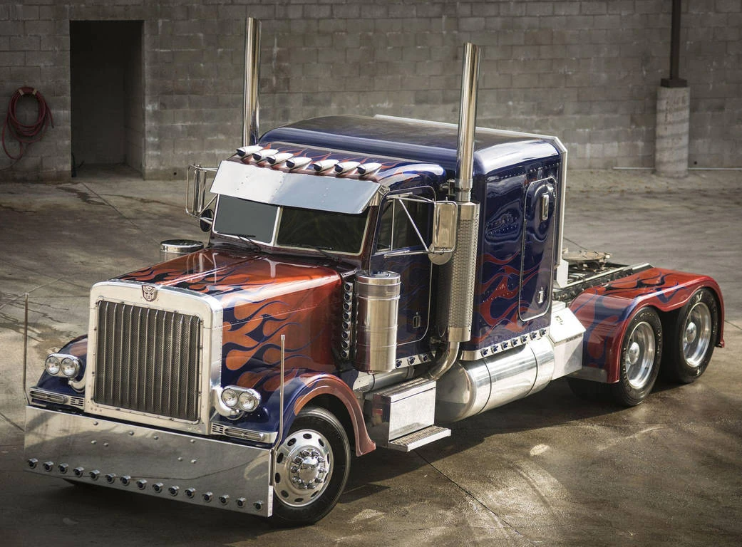 optimus prime semi coloring page