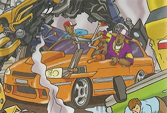 Orange car AllSpark mutation | Transformers Movie Wiki | Fandom