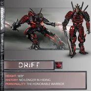 Drift | Transformers Movie Wiki | Fandom