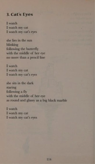 Cat's Eyes | Plumtopia - The Michael Rosen Wiki | Fandom