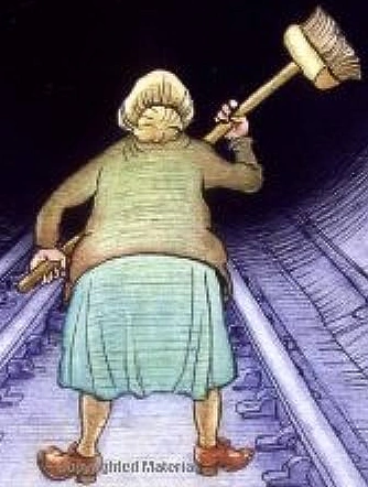 Bakerloo flea woman | Plumtopia - The Michael Rosen Wiki | Fandom