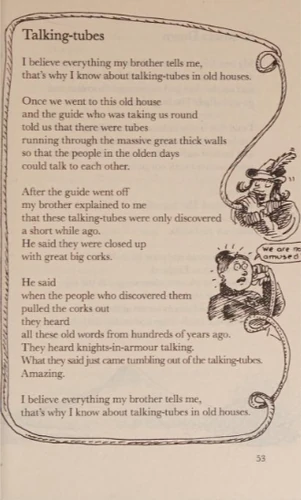 Talking-tubes | Plumtopia - The Michael Rosen Wiki | Fandom