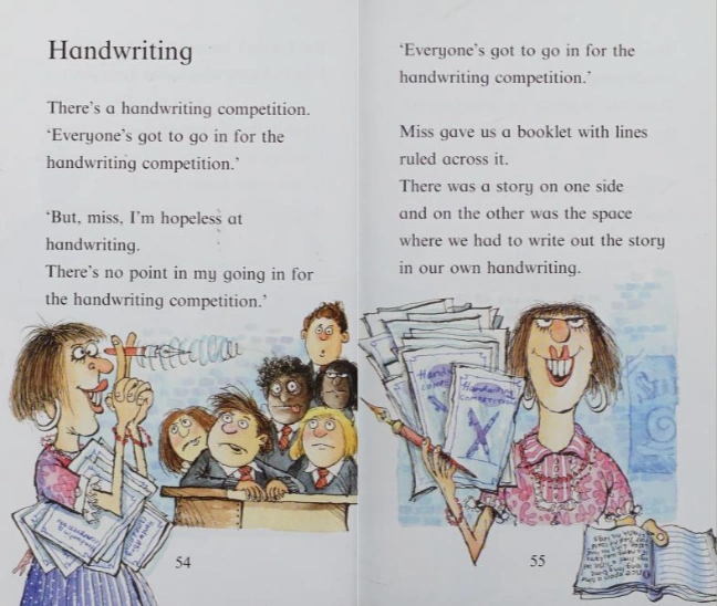 Handwriting | Plumtopia - The Michael Rosen Wiki | Fandom