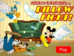 Mickey and Friends in Pillow Fight | Mickey and Friends Wiki | Fandom