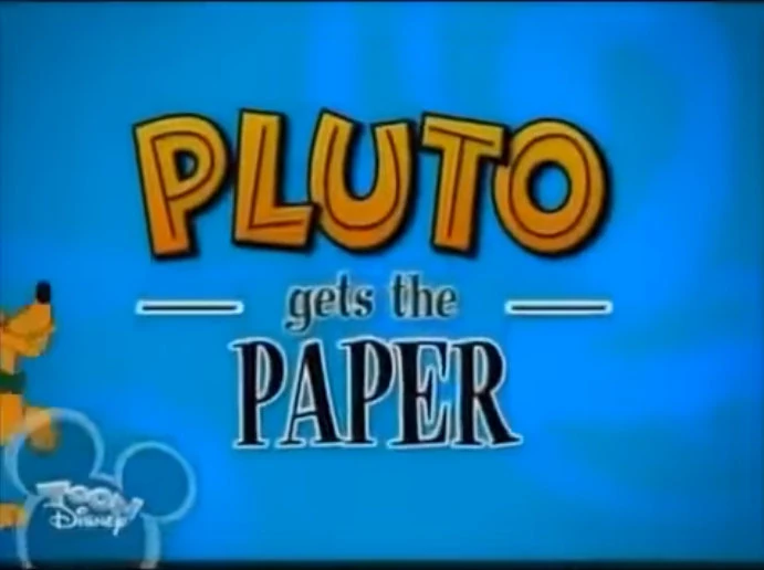 Pluto Gets the Paper: Spaceship | Mickey and Friends Wiki | Fandom