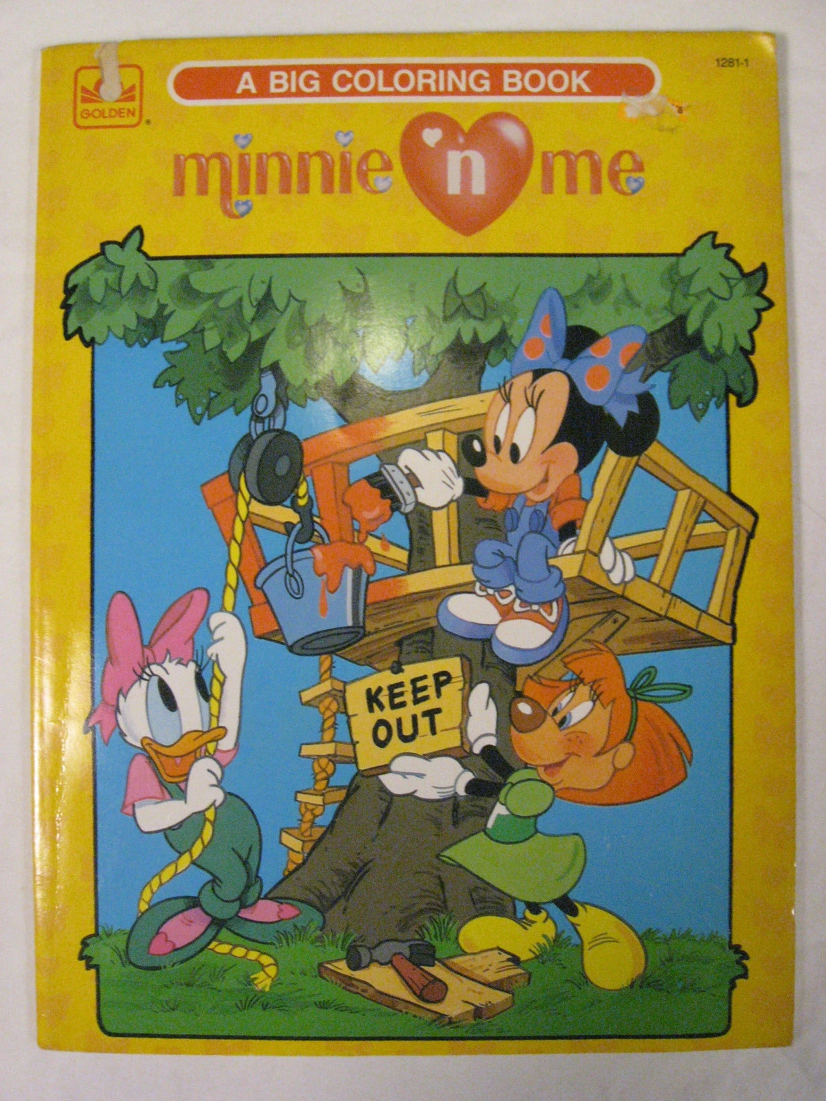 mickey mouse minnie coloring book
