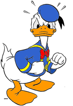 Donald Duck Angry Gif