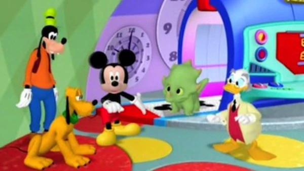Pluto's Dinosaur Romp | Mickey and Friends Wiki | Fandom