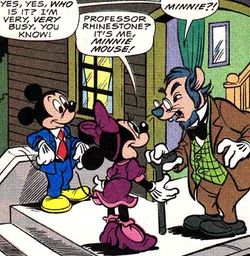 Professor Rhinestone | Mickey and Friends Wiki | Fandom