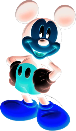 Photo-Negative Mickey Mouse | Mickey Mouse Battle House Wiki | Fandom