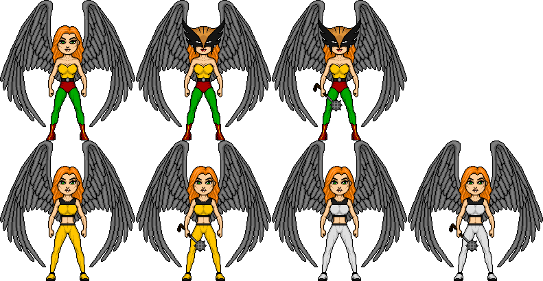 Hawkgirl (DCAU) | Microheroes-dc Wiki | Fandom