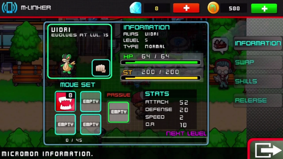 Stats | Micromon Wiki | Fandom