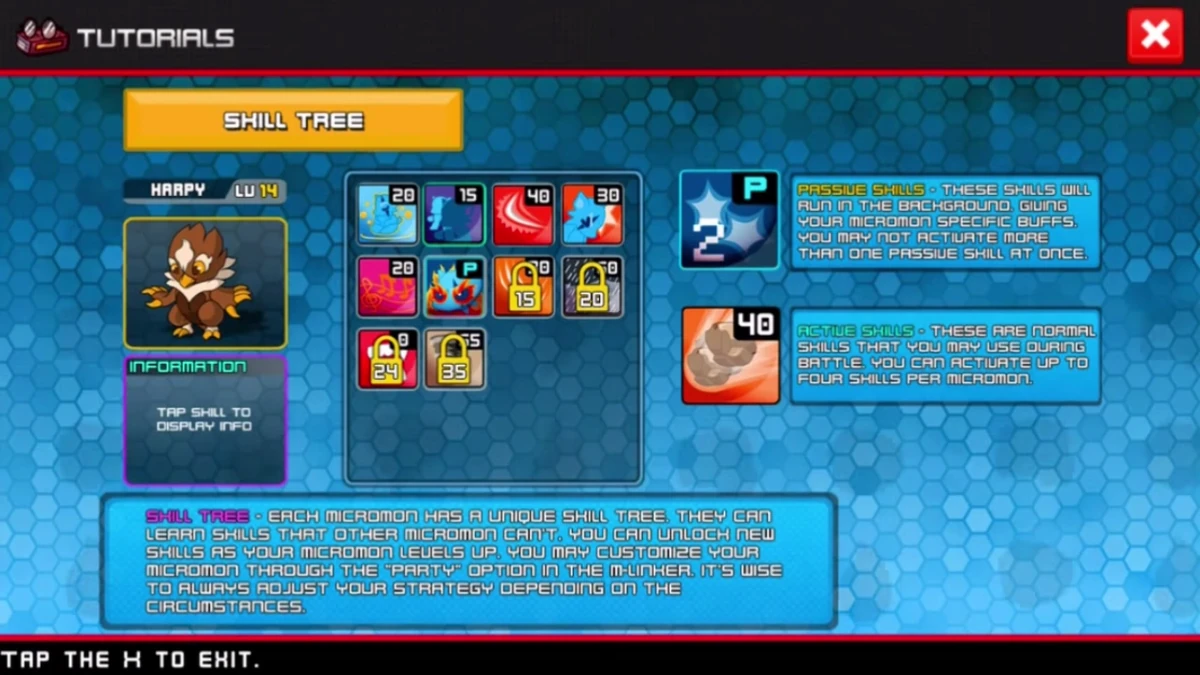 Skills | Micromon Wiki | Fandom