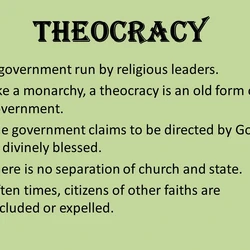Theocracy Government Leaders