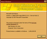 Windows XP Gold Edition 2016 | Microsoft Fanon Wiki | Fandom