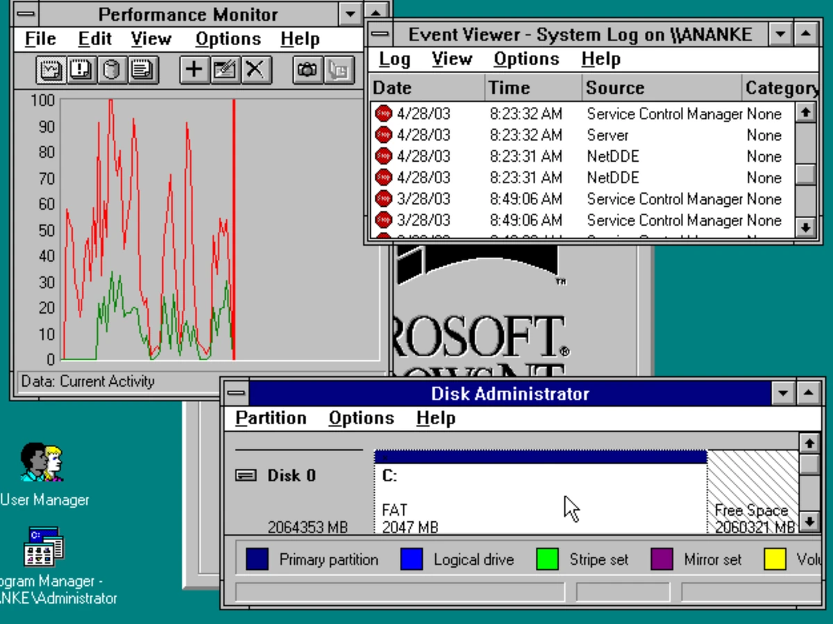 Windows NT 3 | Microsoft Windows History Wiki | Fandom